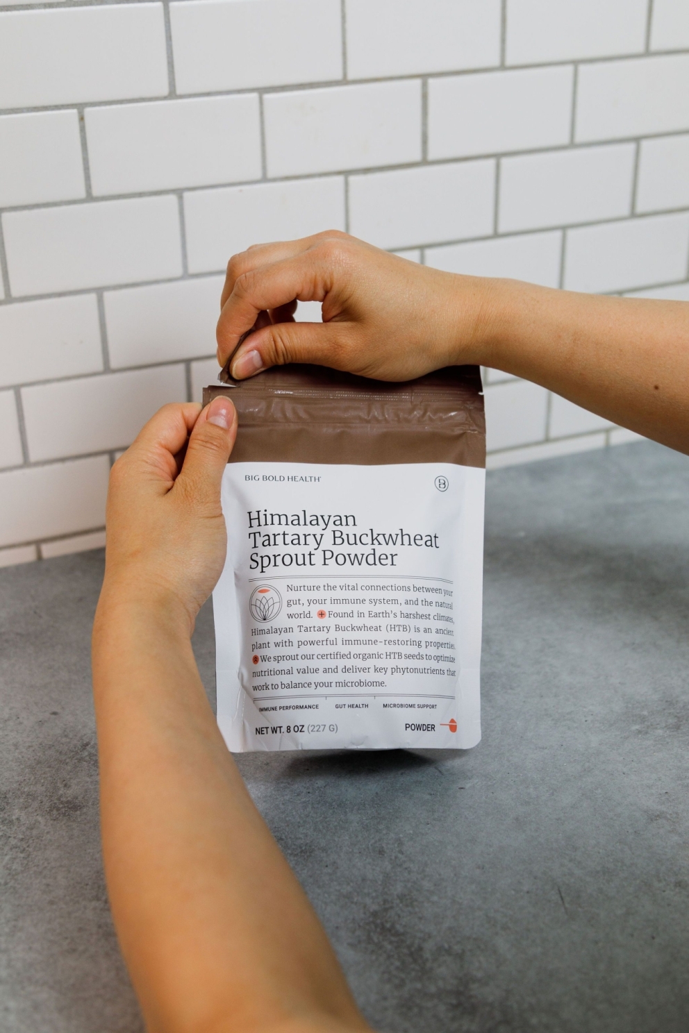 Big Bold Health | Hayley's HTB Sprout Powder Pesto